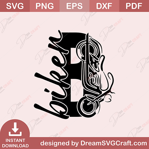 Biker SVG - DreamSVGCraft