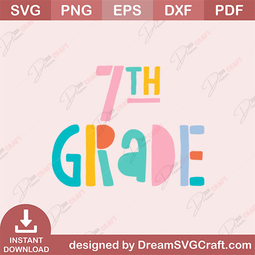 7th Grade SVG